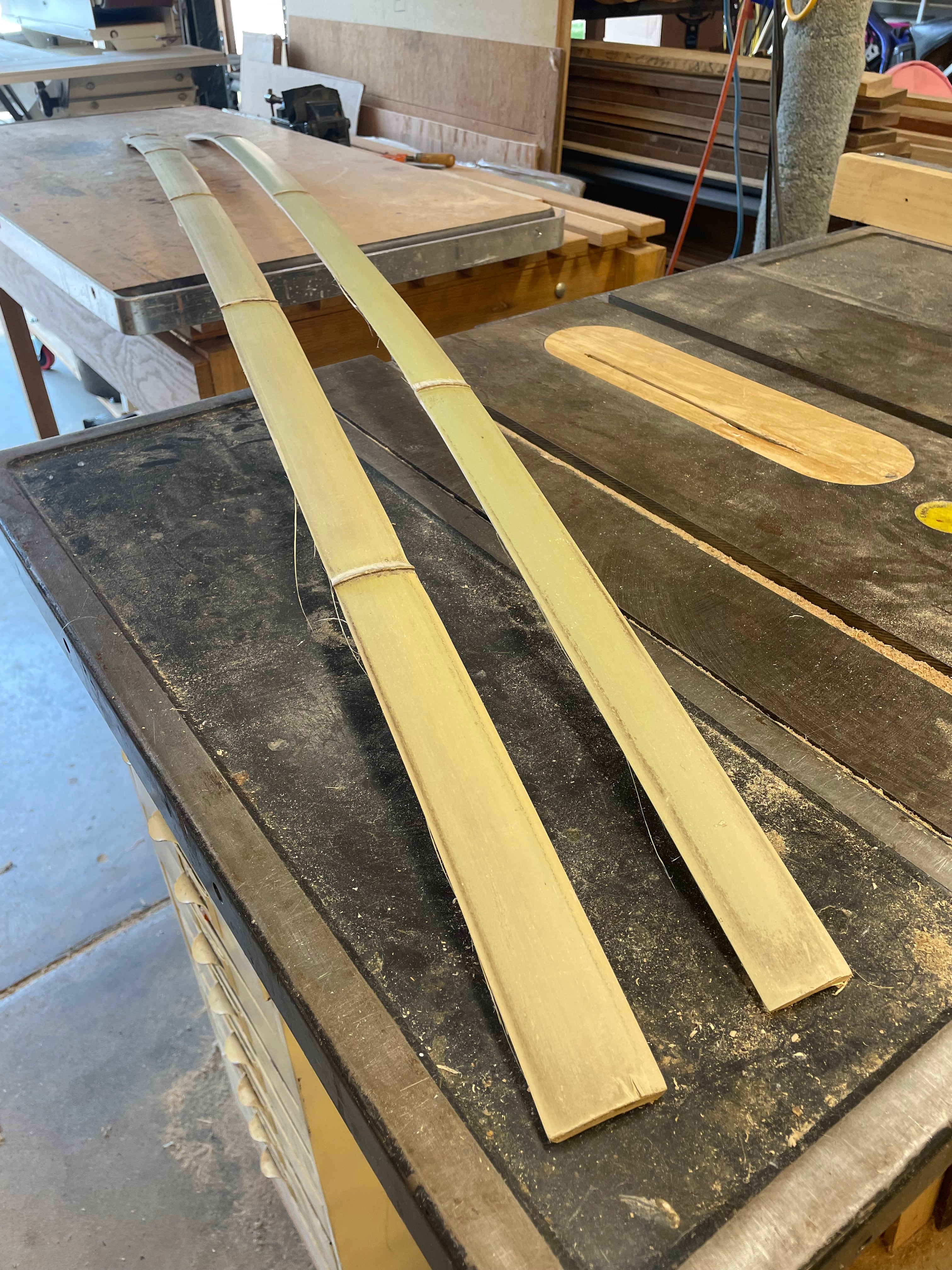 Ultra-Premium Bamboo Backings — Custom Tapered, Limited Availability ...
